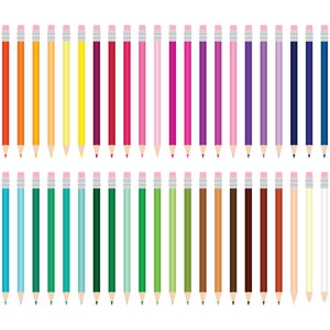 Color Pencil, Sharpener, and Eraser Clip Art, PNG, SVG, VECTOR, Pencil ...