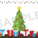 Christmas Tree Party Clip Art Set, PNG, SVG, VECTOR, Christmas Clipart ...