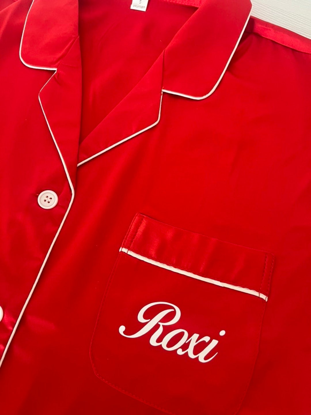 Long Red Satin Pyjamas, Family Pyjamas, Satin Pyjamas, Matching Pjs ...