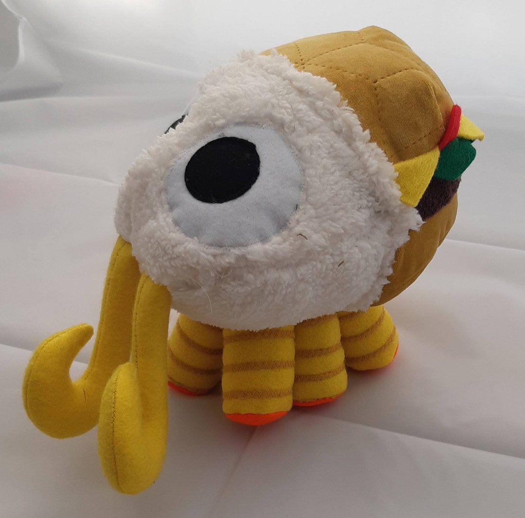 BUNGER Bunger A Bugsnax Burger Plushie - Etsy UK