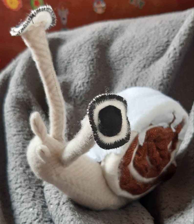 Cinnasnail A Bugsnax Plushie a Cinnamon Roll Snail. | Etsy UK