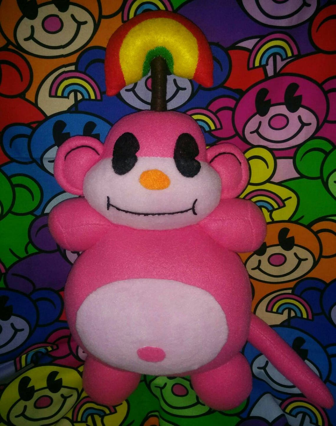 Rainbow Monkey MADE TO ORDER - Etsy