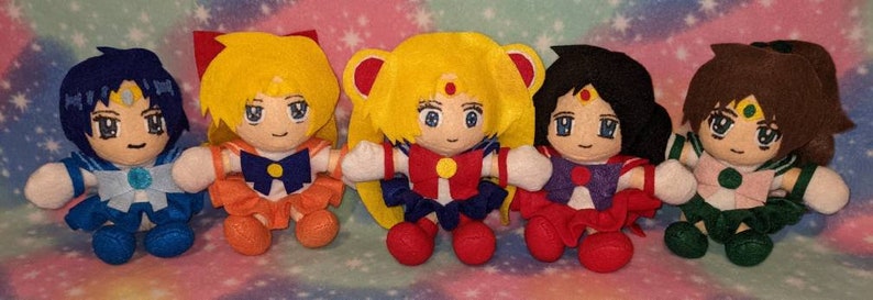 1 Sailor Scout Plushie MADE TO ORDER - Etsy