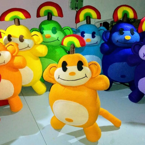 Rainbow Monkey MADE TO ORDER - Etsy