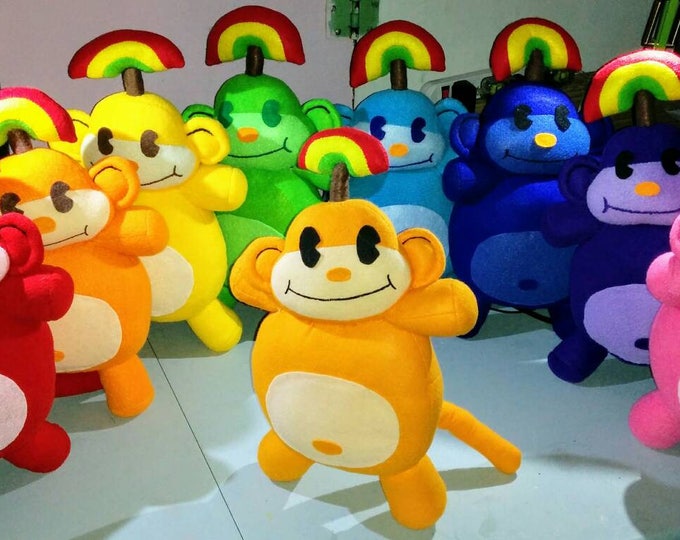 Rainbow Monkey *MADE TO ORDER* - Etsy