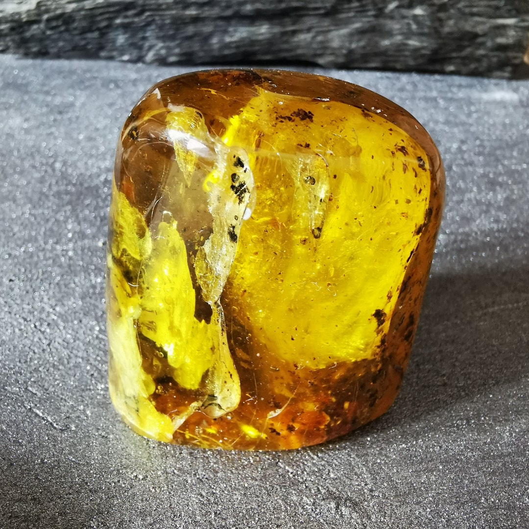 Baltic Amber Raw Stone / Genuine Amber Raw /amber Decoration Stone/ 2. ...