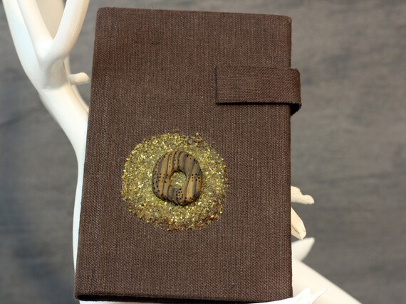 Amber Notebook With Wooden Sun | Etsy