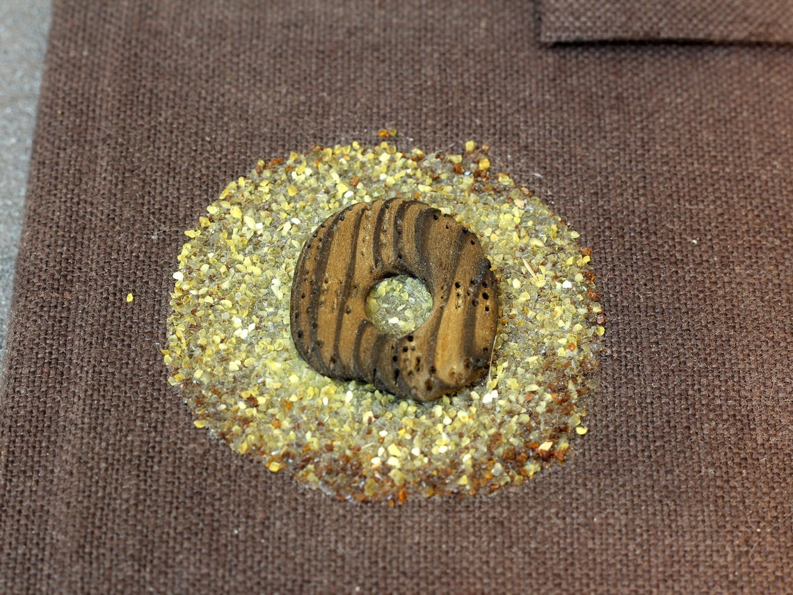 Amber Notebook With Wooden Sun - Etsy