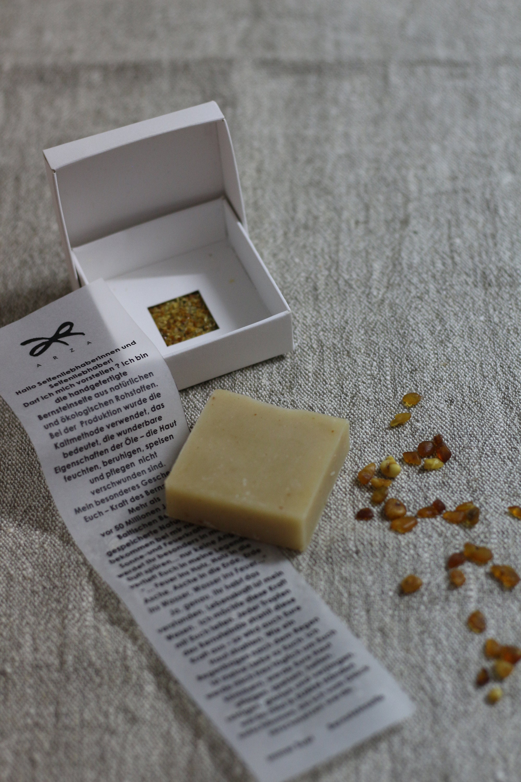 Natural Vegan Soap With Amber, Amber Soap for Face and Gentle Skin ...