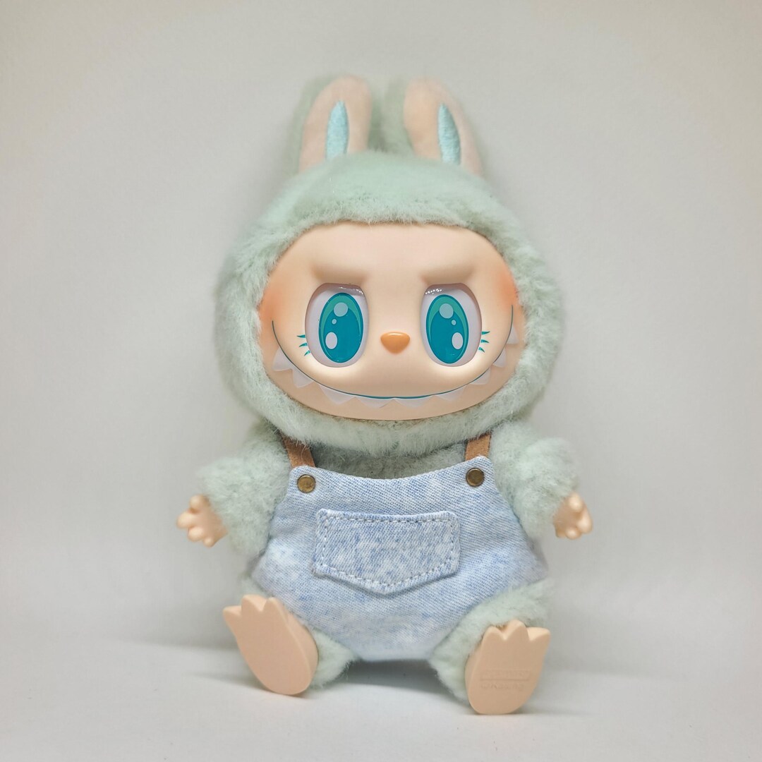 Labubu Macaron Outfit : denim Jumpsuit jumpsuit - Etsy