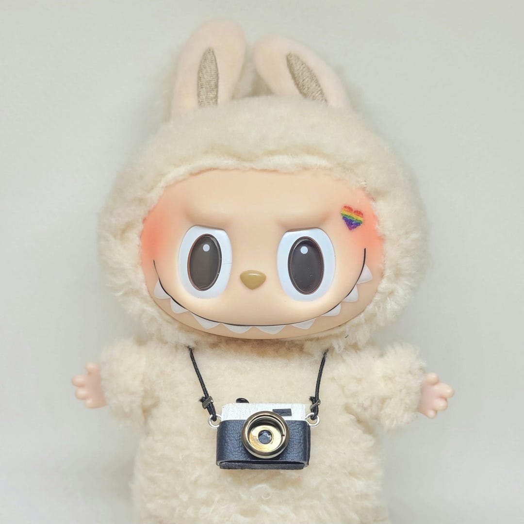Labubu Macaron Outfit : "camera Miniature" - Etsy