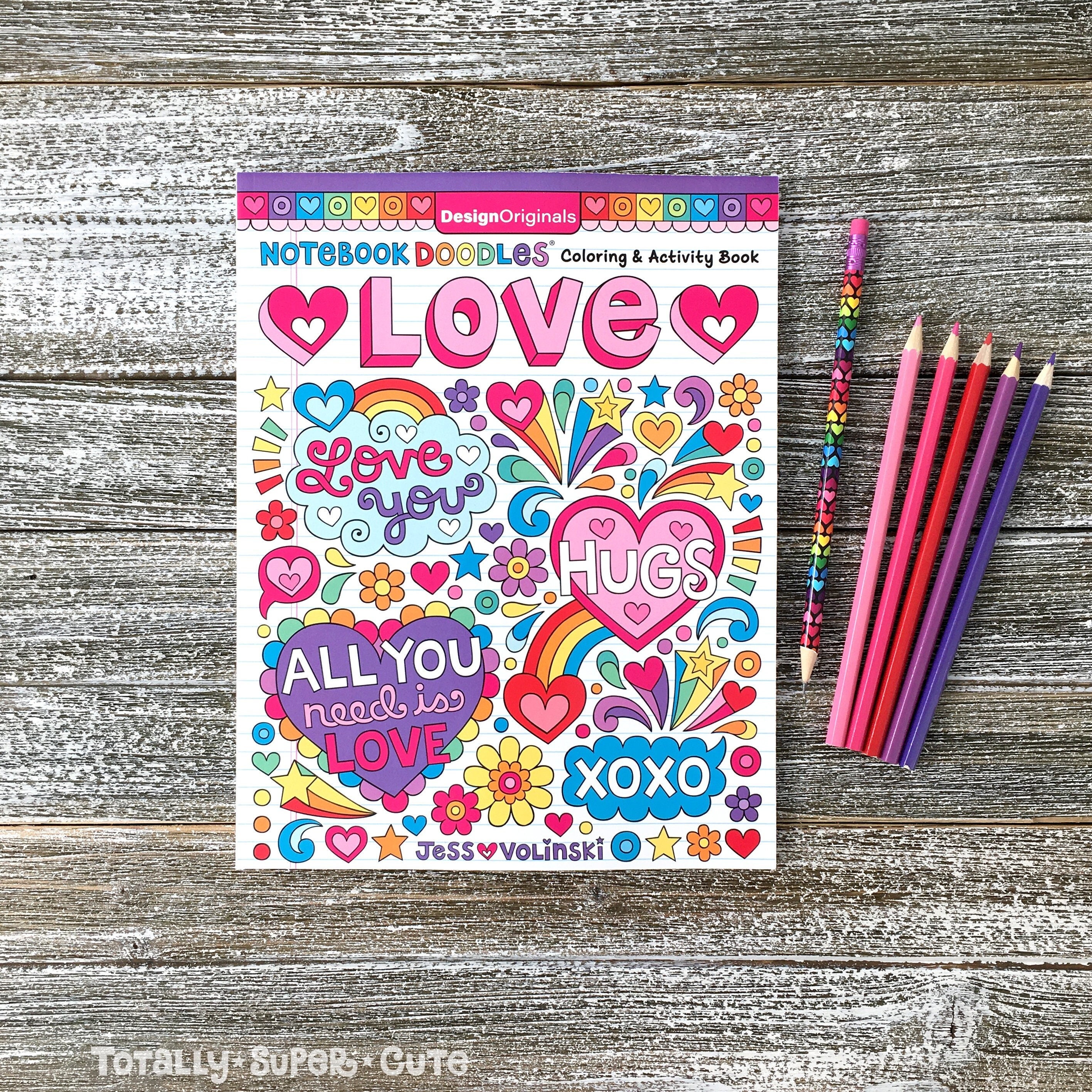 Notebook Love Doodles