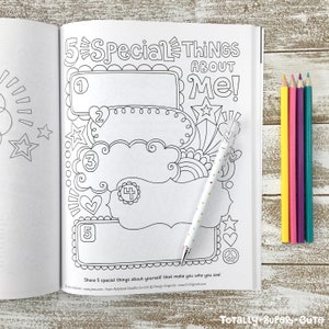 GO GIRL Coloring Book Notebook Doodles by Jess Volinski Coloring for ...