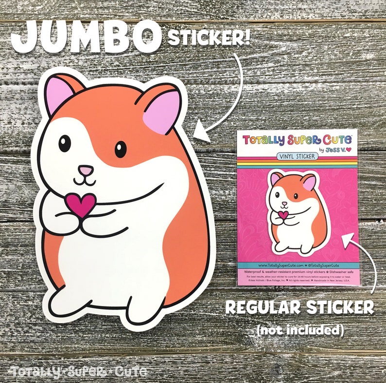 JUMBO STICKER Vinyl Decal Sticker Weather-proof Huge XL | Etsy