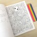 ADORABLE PETS Coloring Book Notebook Doodles by Jess Volinski Coloring ...