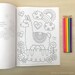 ADORABLE PETS Coloring Book Notebook Doodles by Jess Volinski Coloring ...