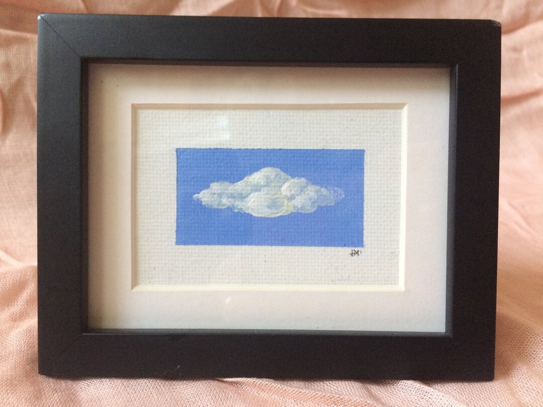 Fluffy Cloud - Miniature Painting - Etsy