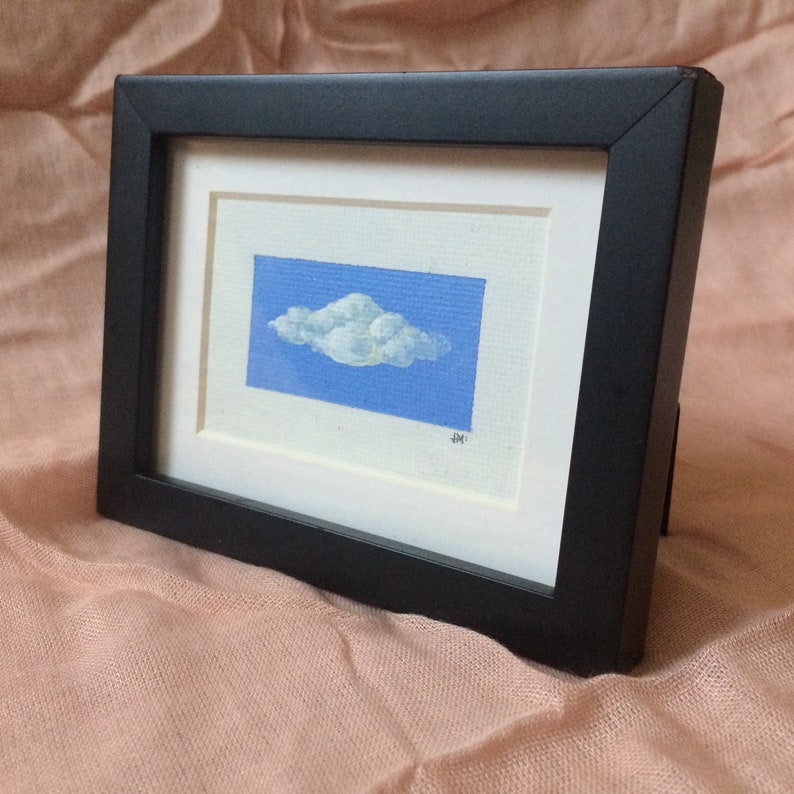 Fluffy Cloud - Miniature Painting - Etsy
