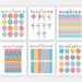 Math Education Printable Set Kids Learning Posters Numbers | Etsy