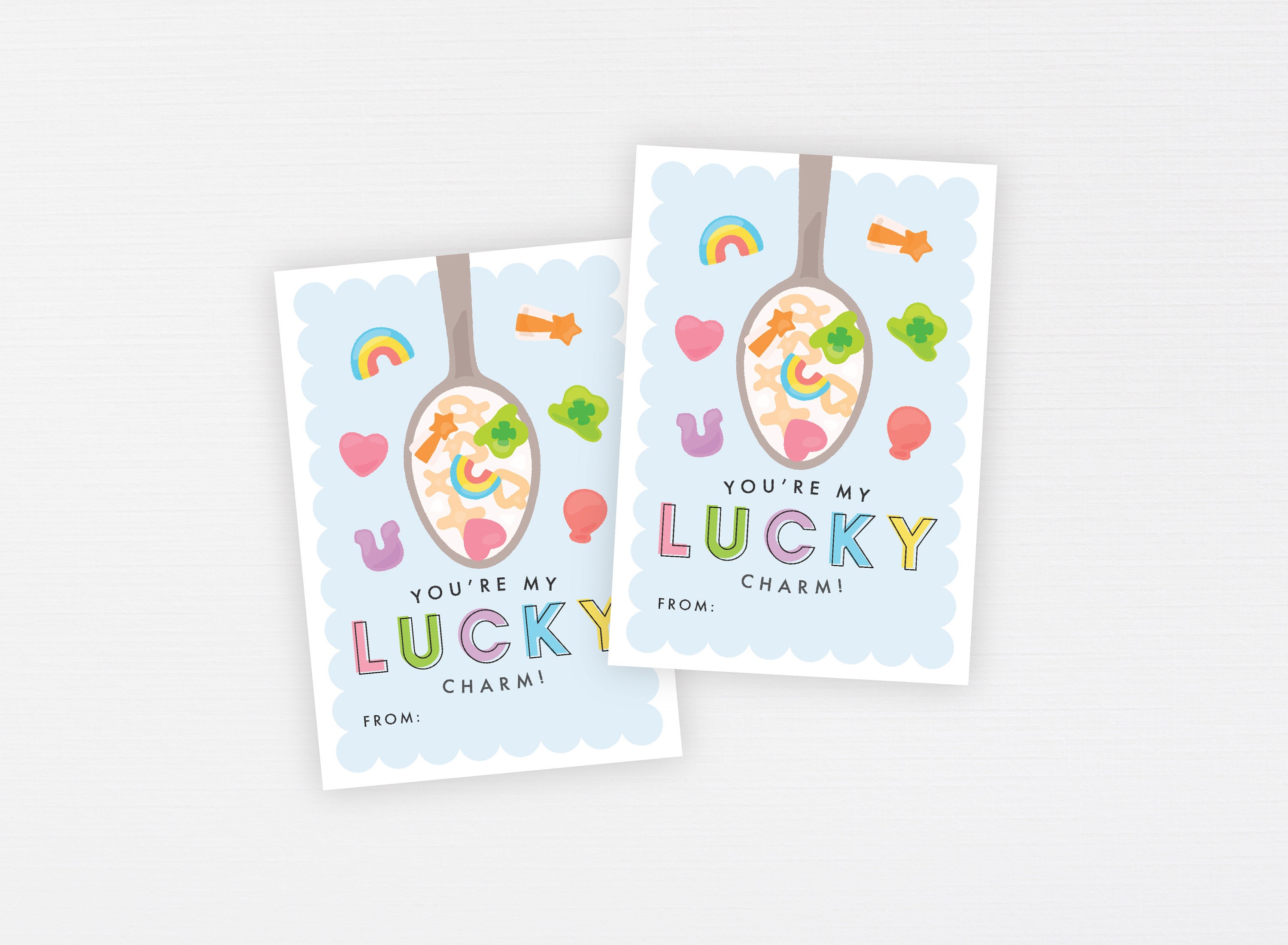 Lucky Charm Tags St. Patrick's Day Printables | Etsy
