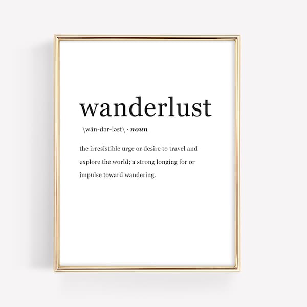 Wanderlust Art - Etsy