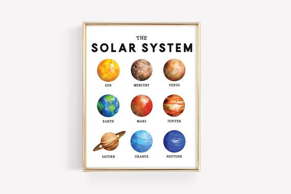 Planets Printable Labels For Education