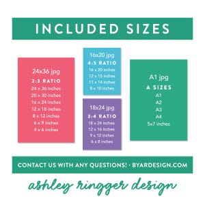 Numbers Educational Poster · Rainbow Counting 0-10 Printable Art · Kids ...