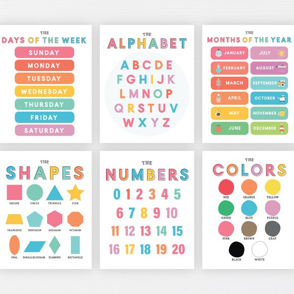 Montessori Learning - Etsy