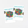 Editable Puzzle Cube Valentine's Day Printable Tags Valentine ...