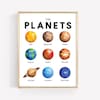 Solar System Planets Bulletin Board Pack With Night Sky Space Border ...
