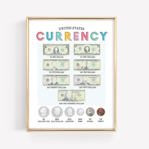 Money Currency Education Printable · Homeschool Learning Montessori ...