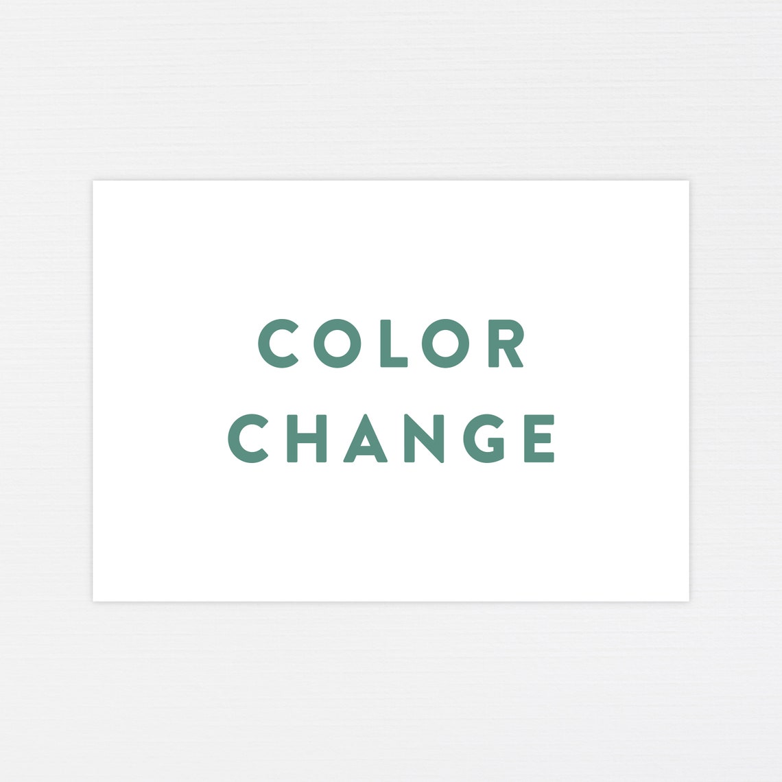 Add-on Custom Text Color Custom Color Change for ANY - Etsy