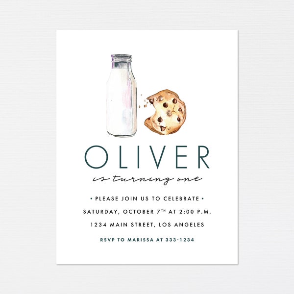 Milk Cookies Party - Etsy