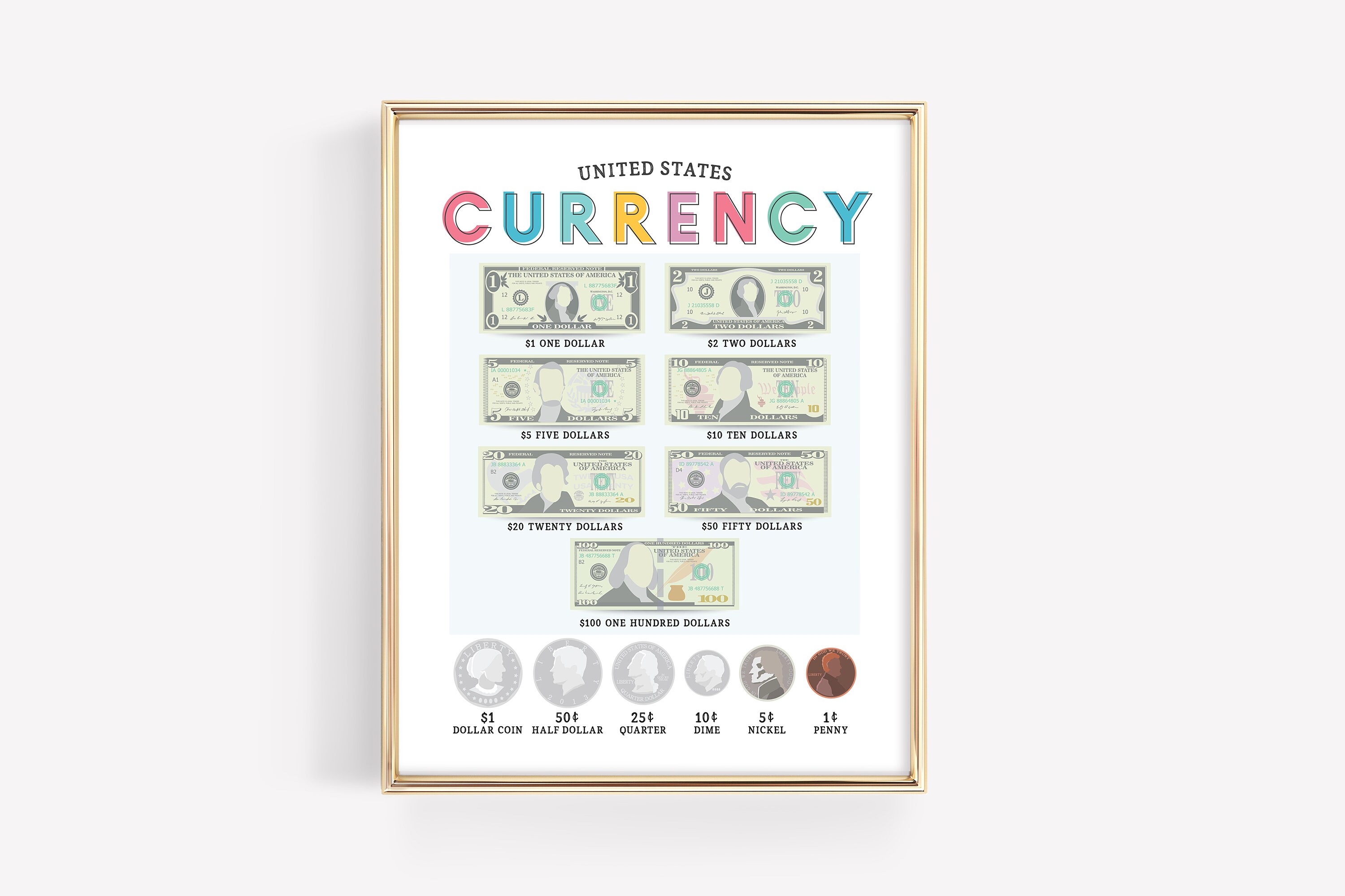 Money Currency Education Printable · Homeschool Learning Montessori ...