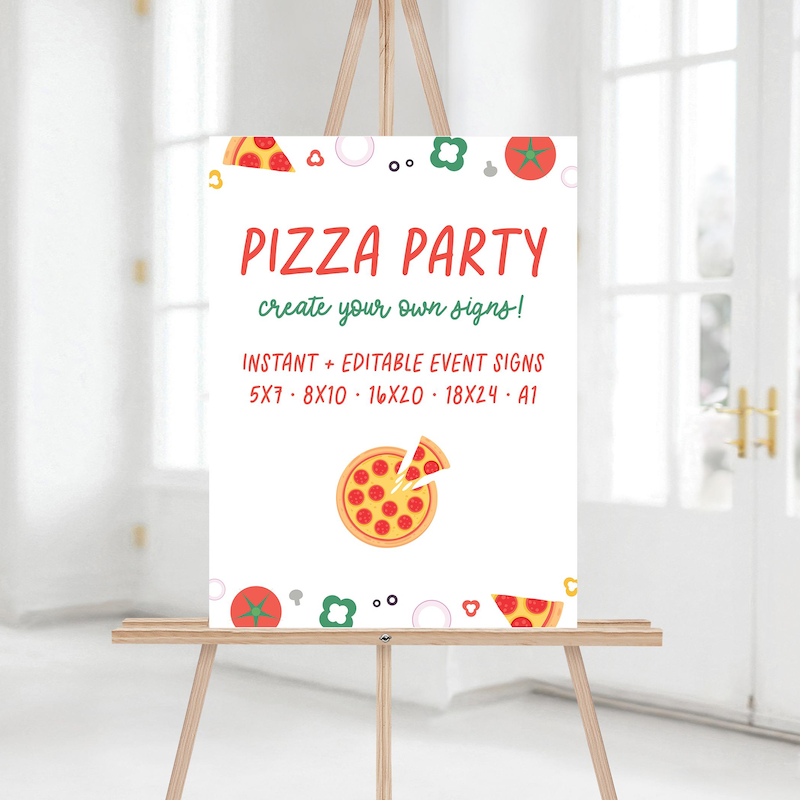 Pizza Party - Etsy
