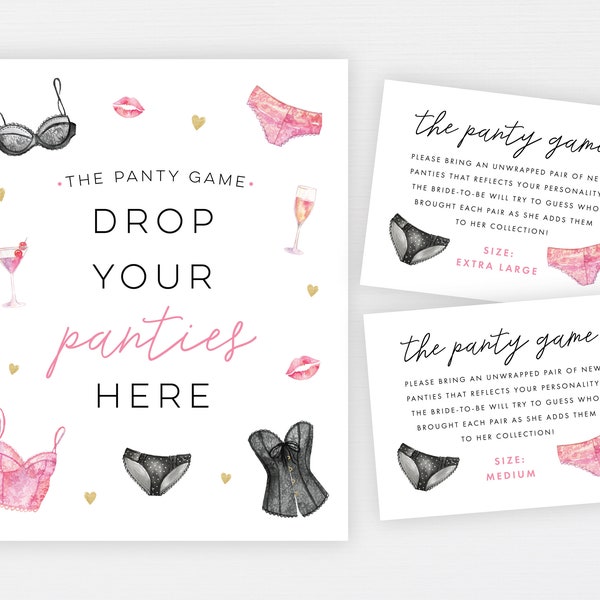 Panty Game - Etsy