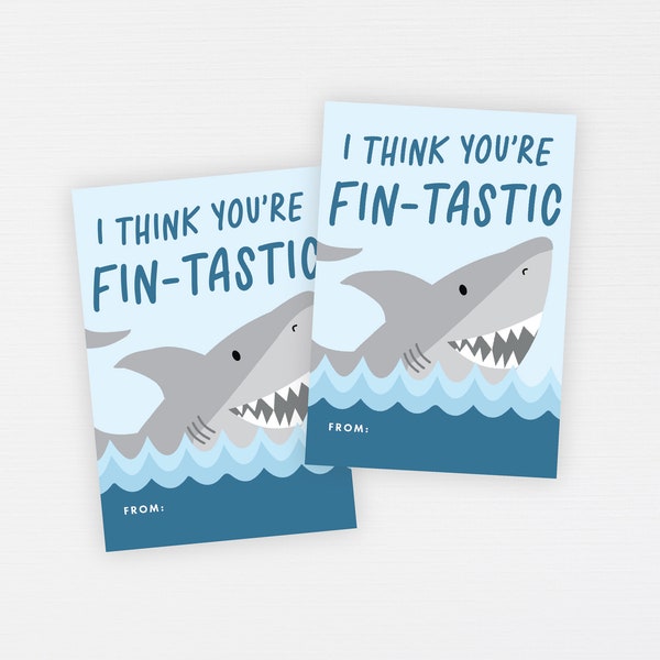 Shark Valentines - Etsy