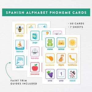 Spanish Alphabet Flashcards · Go Fish Game · Letter Sound Matching for ...