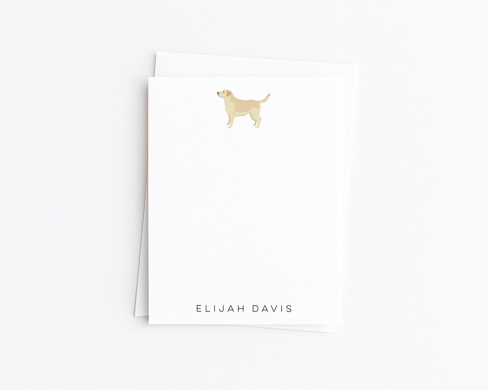Labrador Retriever Stationery · Yellow Lab Notecards · Dog Lover ...