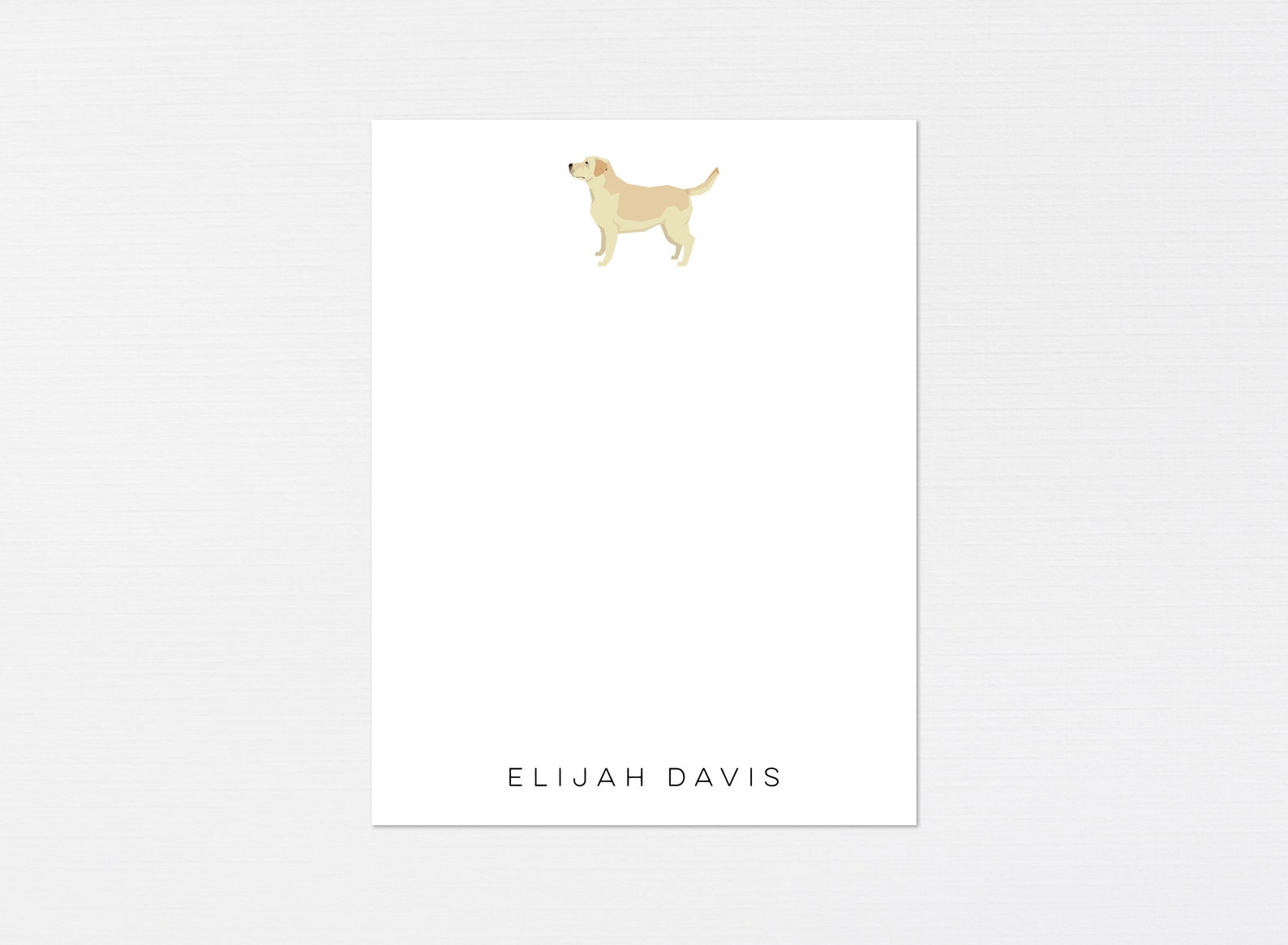 Labrador Retriever Stationery · Yellow Lab Notecards · Dog Lover ...