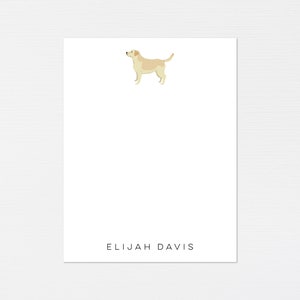 Labrador Retriever Stationery · Yellow Lab Notecards · Dog Lover ...