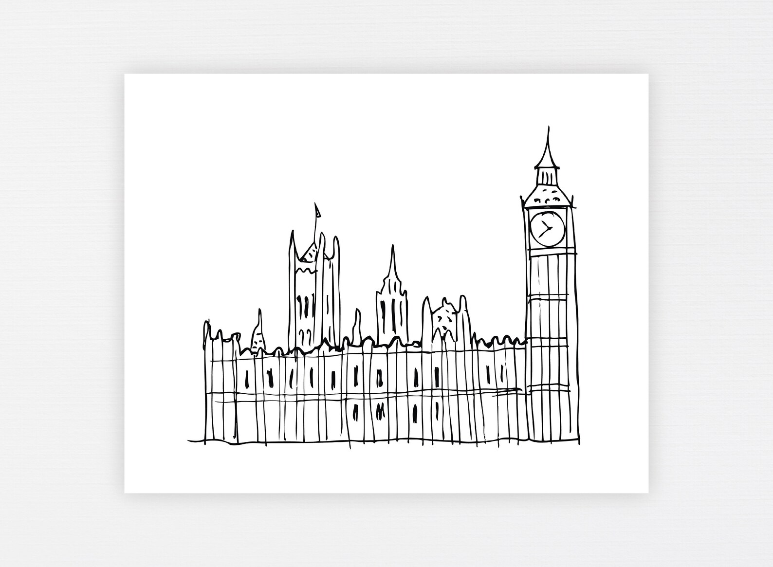 European Landmarks Set of 6 Printable Travel Collage - Etsy