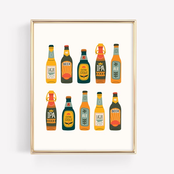 Beer Art - Etsy