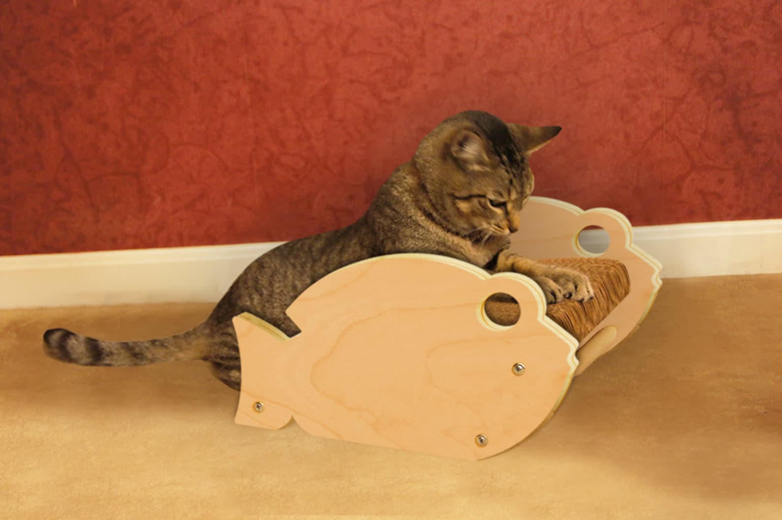 Tinofish Fish Shaped Cat Scratcher - Etsy