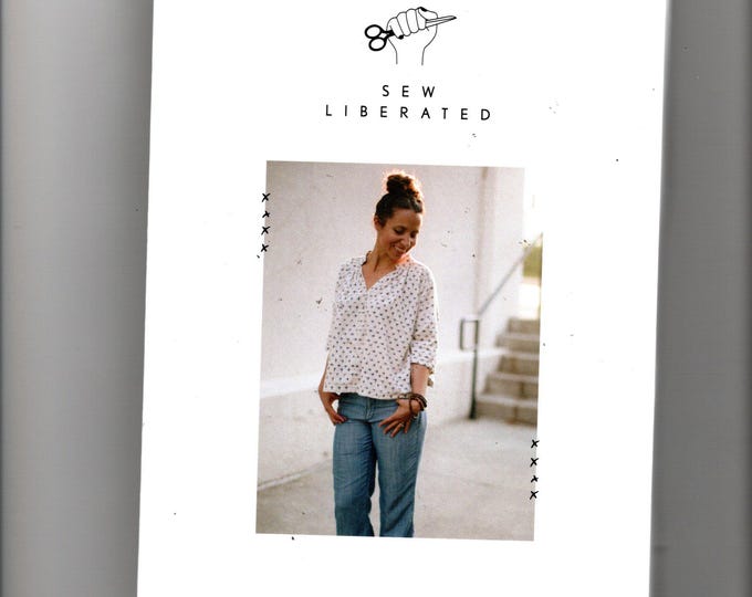 Matcha Top Sewing Pattern | Sizes 0-24 | Sew Liberated | Blouse With ...