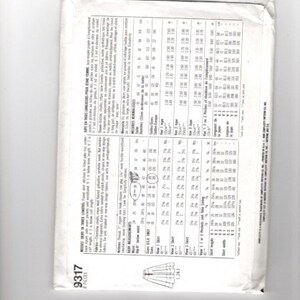 Sewing Pattern Simplicity 9317 for Skirt Variations, Sz 8-10-12, Fun ...