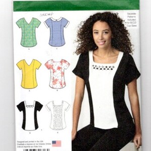 UNCUT Sewing Patten Simplicity 1316 for Top Variations, Various Sizes ...