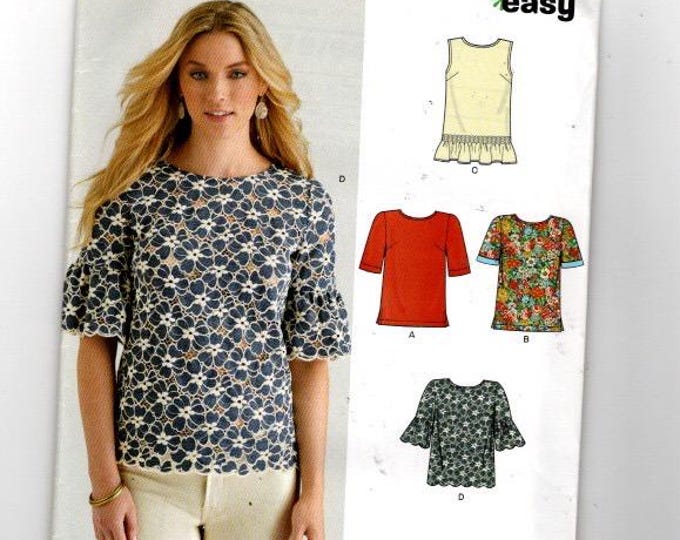 UNCUT Sewing Pattern From Christine Jonson Patterns 714 for V Neck Top ...