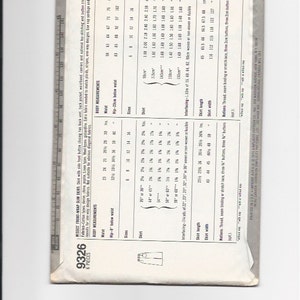 UNCUT Vintage Sewing Pattern Simplicity 9326 for Wrap Skirt, Sz 14 ...