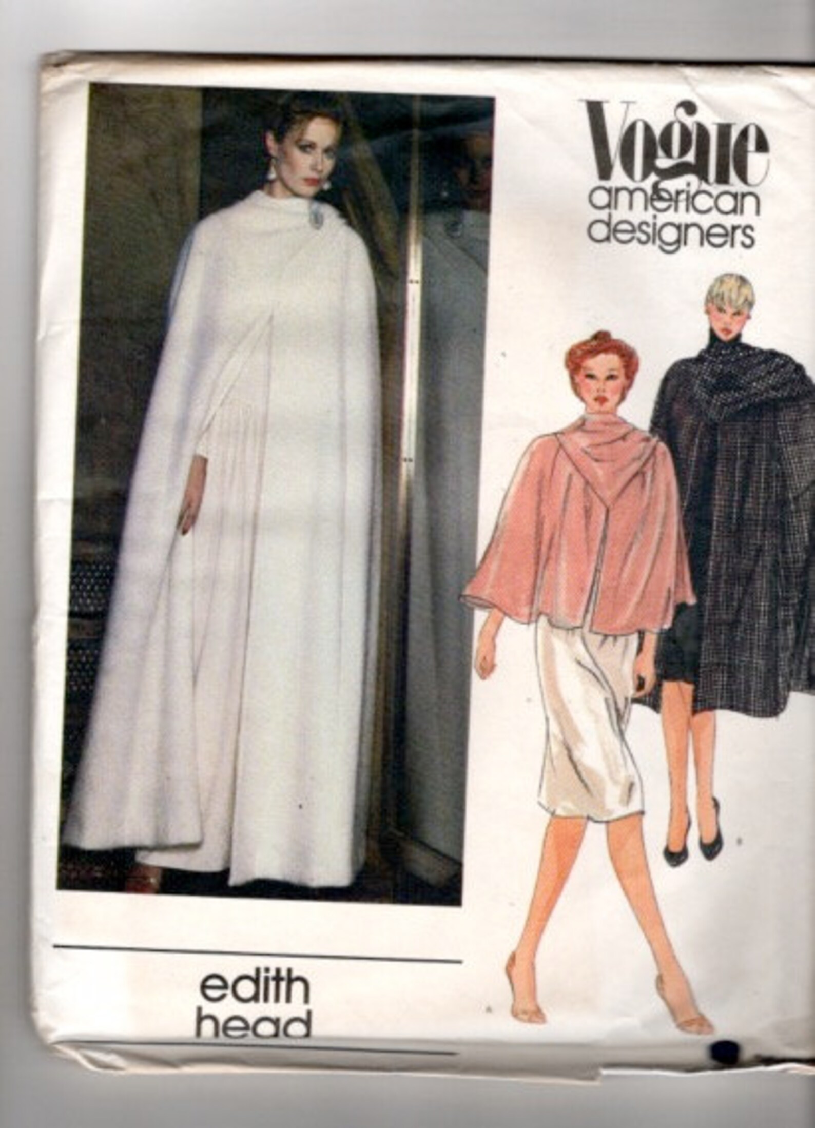 UNCUT Sewing Pattern Vogue 2617 American Designers Series for Cape in ...